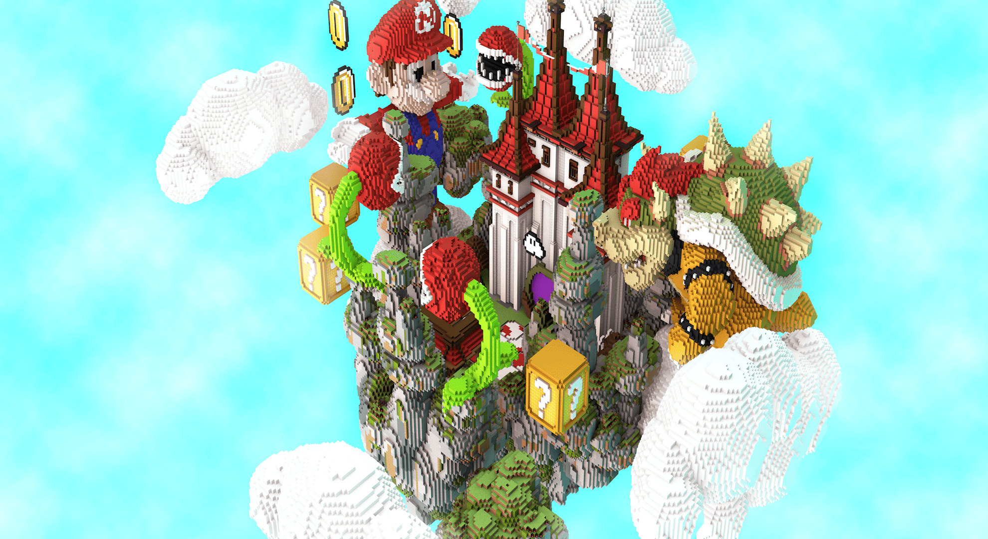 Mario Arcade Spawn/Lobby | BuiltByBit (MC-Market)
