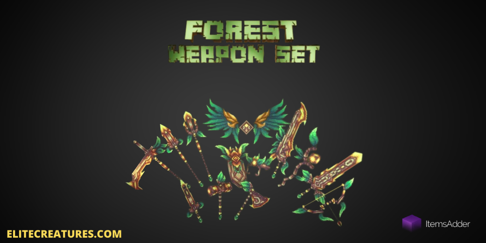 Forest Weapon Set | BuiltByBit (MC-Market)