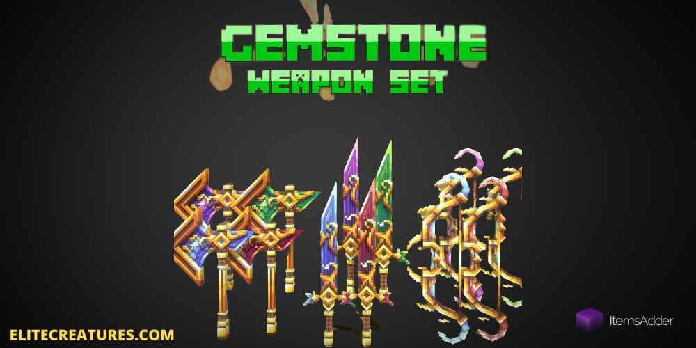 Gemstone Weapon Set | BuiltByBit