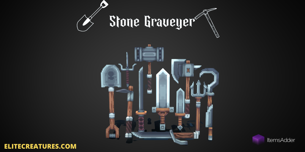 Stone Graveyer Weapons Set | BuiltByBit (MC-Market)