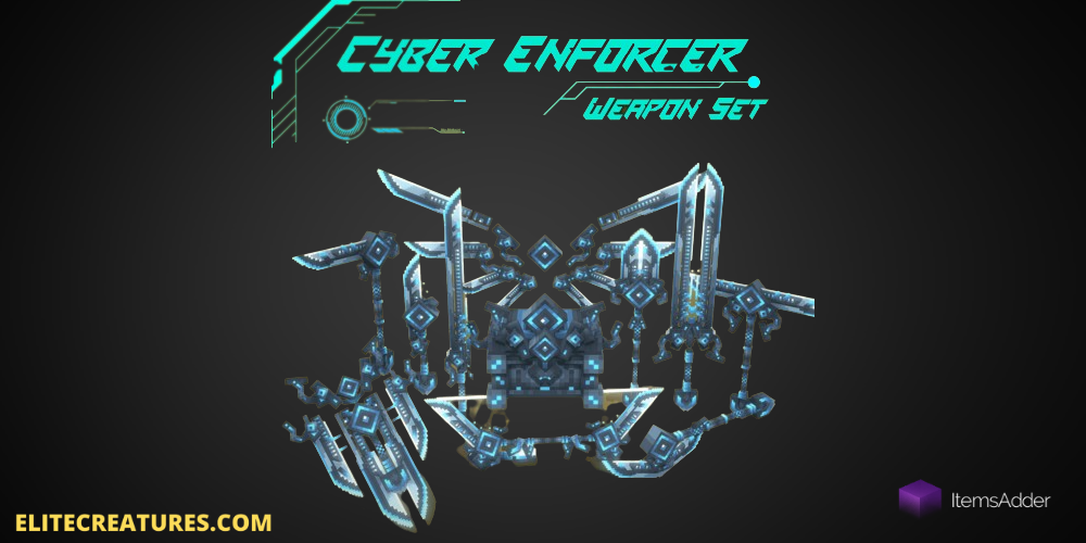Cyber Enforcer Animated Weapon Set | BuiltByBit