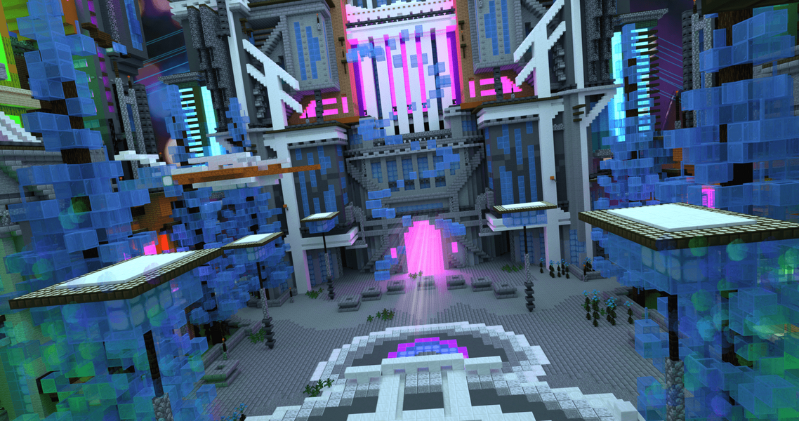 CyberPunk Futurstic minigame lobby | BuiltByBit (MC-Market)