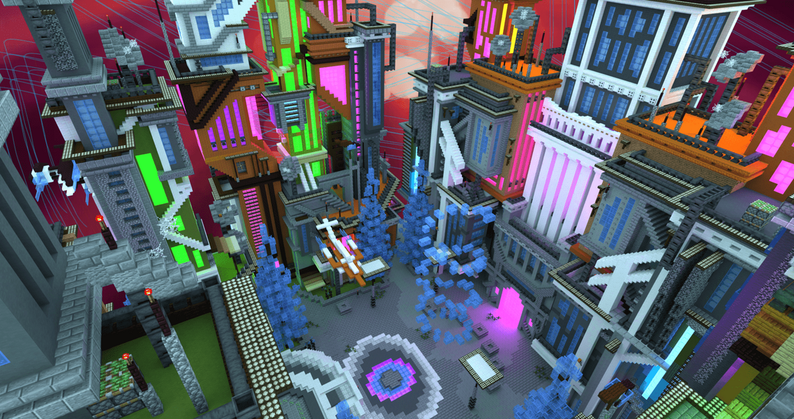 CyberPunk Futurstic minigame lobby | BuiltByBit (MC-Market)