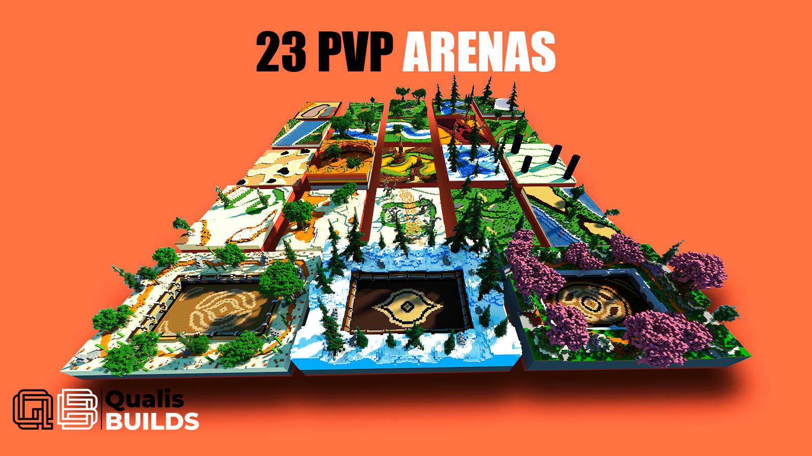23 Arenas | PvP Pack | BuiltByBit (MC-Market)