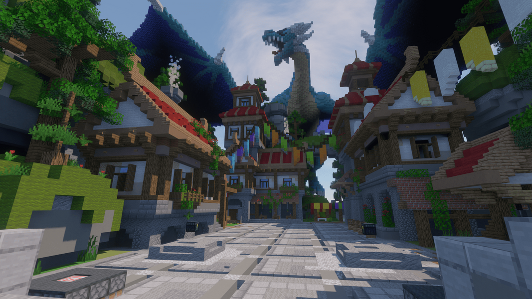 Dragon Village - Minecraft Spawn | BuiltByBit (MC-Market)