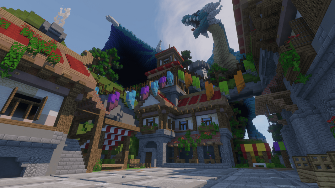 Dragon Village - Minecraft Spawn | BuiltByBit (MC-Market)