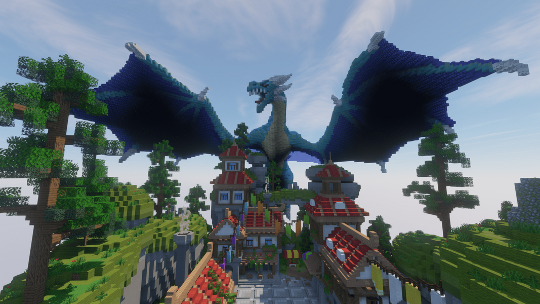 Dragon Village - Minecraft Spawn | BuiltByBit (MC-Market)