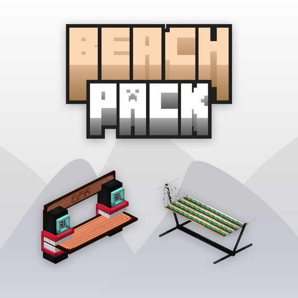 Beach Bar Decoration Volume 1 | BuiltByBit (MC-Market)