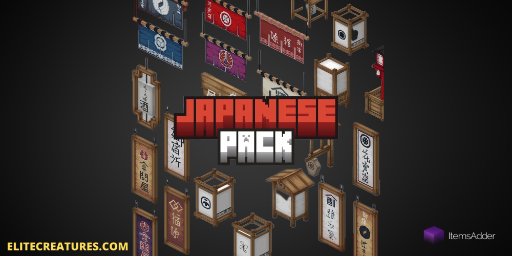Japanese Furniture Pack Volume 4 | BuiltByBit (MC-Market)