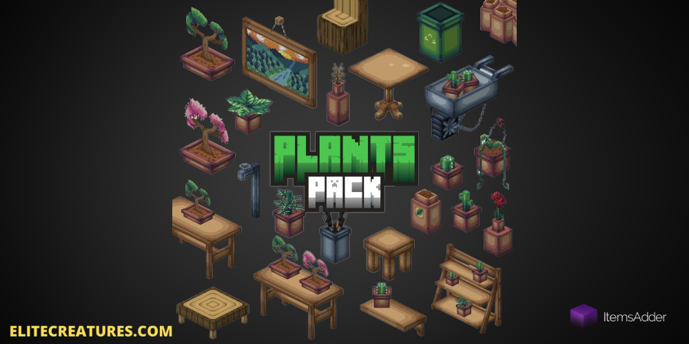 Plants Furniture Pack | BuiltByBit (MC-Market)