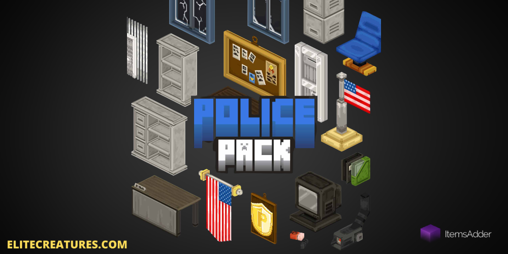 Police Furniture Pack | BuiltByBit