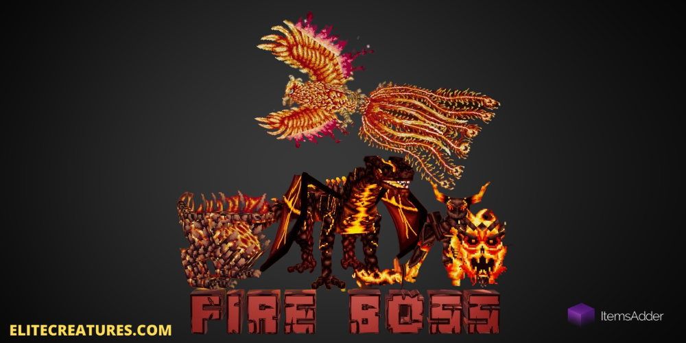 Fire Elemental Boss Pack | BuiltByBit (MC-Market)