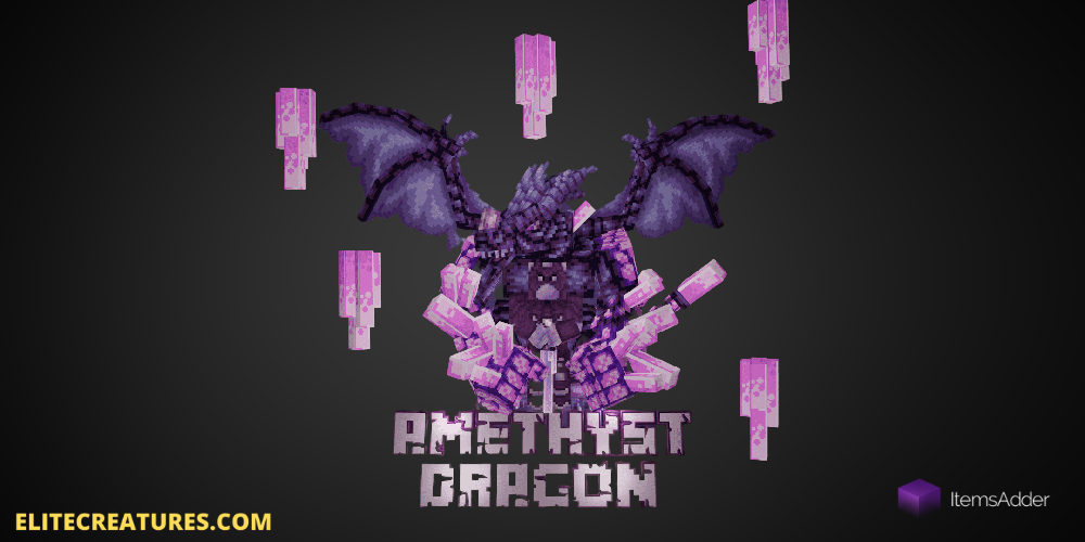 Amethyst Dragon Boss Battle Mount | BuiltByBit