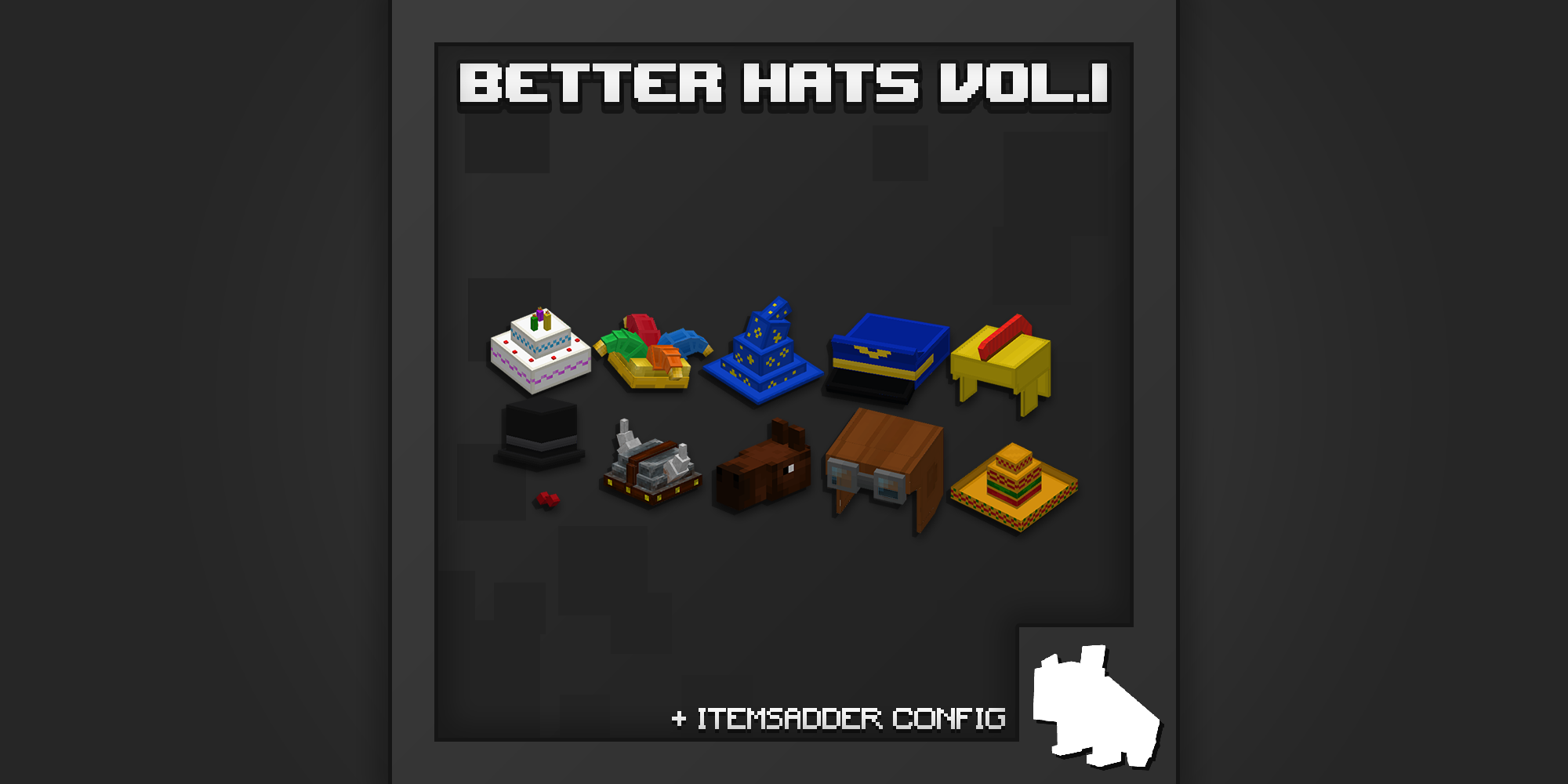 Better Hats vol1 | ItemsAdder | BuiltByBit