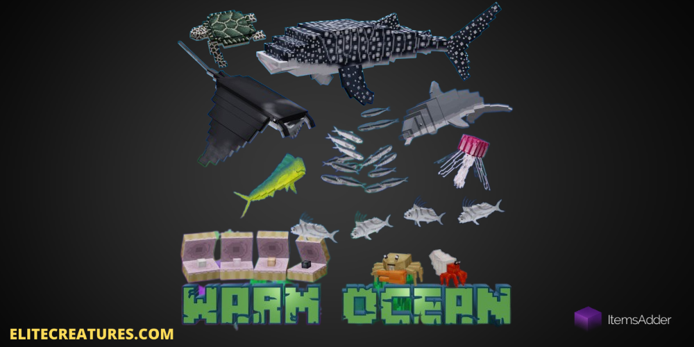 Warm Ocean Animals Pack | BuiltByBit (MC-Market)