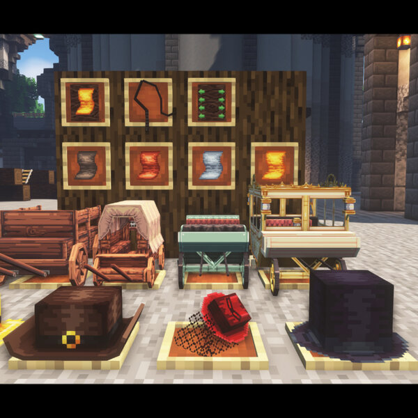 Voyage Of The Road | Minecraft Carriages | BuiltByBit (MC-Market)