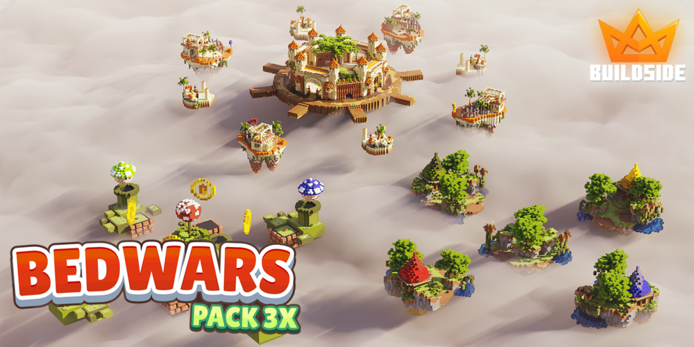 BedWars Pack - Maps 3x | BuiltByBit