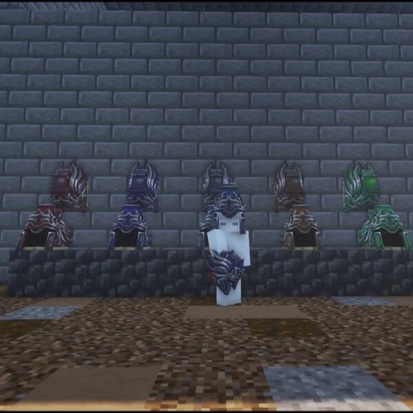 Crucible Knight Cosmetic Helmet | BuiltByBit (MC-Market)