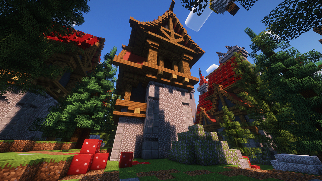 Sky Castle Spawn | BuiltByBit