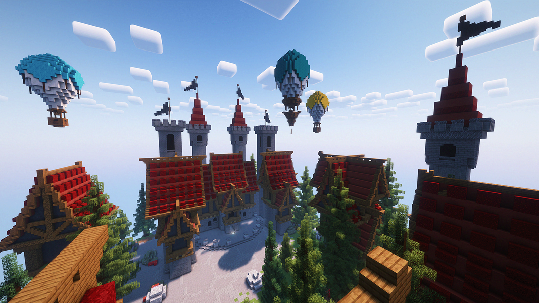 Sky Castle Spawn | BuiltByBit