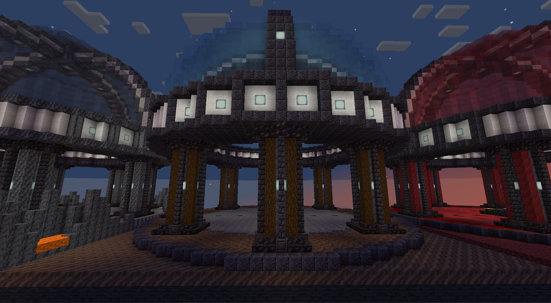 SMP Spawn Lobbies - 48x48 - Nether Theme | BuiltByBit