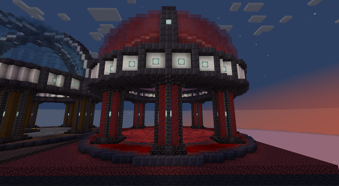 SMP Spawn Lobbies - 48x48 - Nether Theme | BuiltByBit