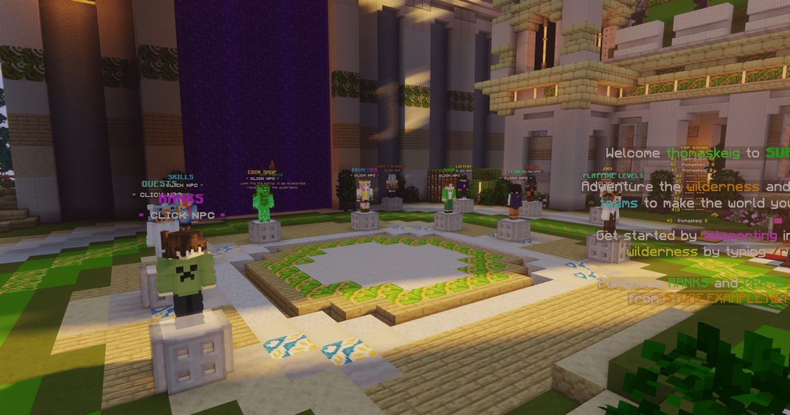 SURVIVAL - Premium Server Setup | BuiltByBit