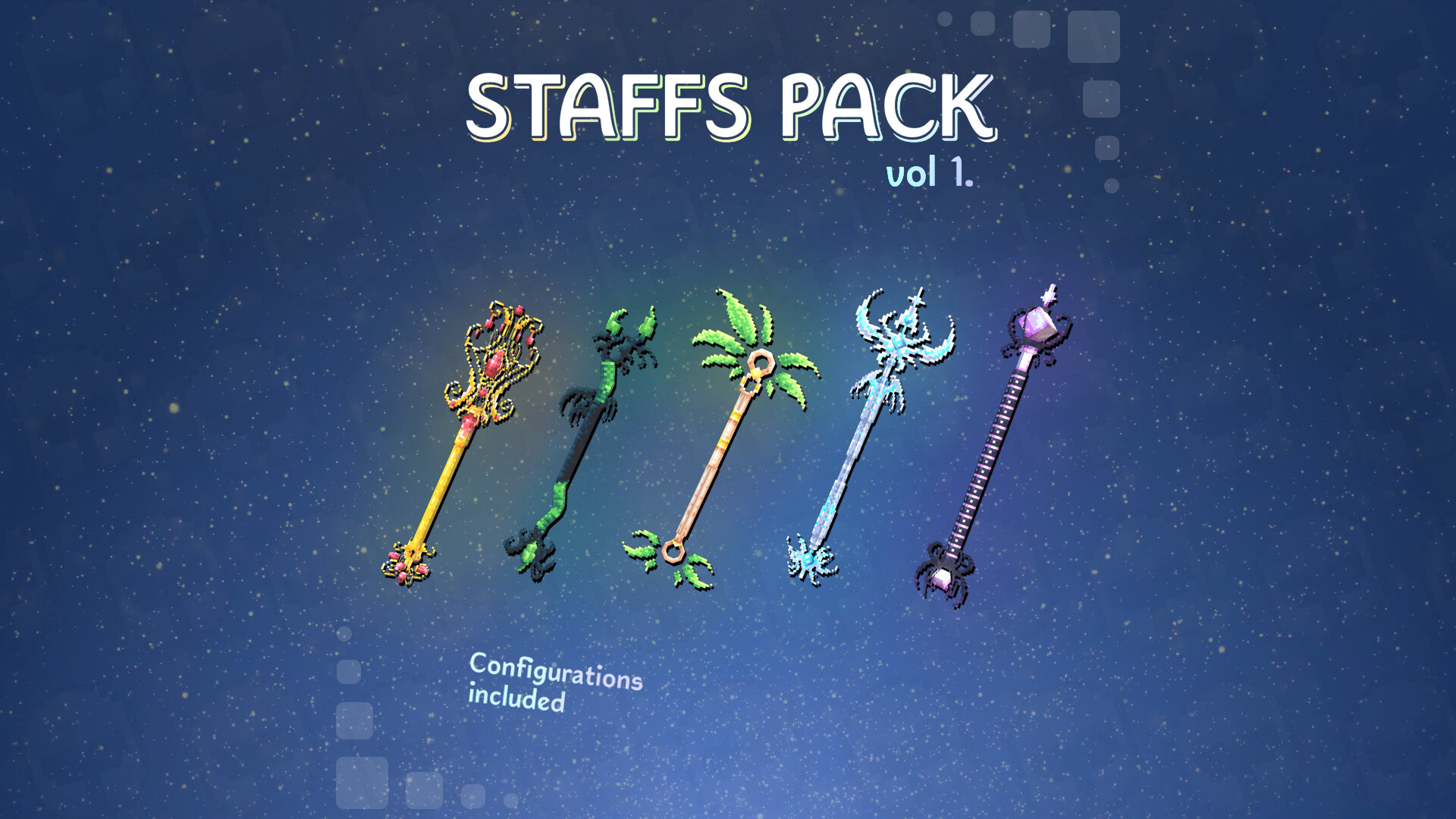 Staffs Pack vol 1 | BuiltByBit (MC-Market)