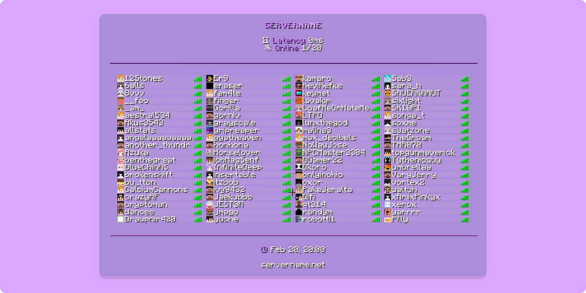 TAB Configuration | | BuiltByBit