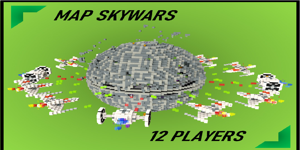 SkyWars Rush - SPACE - Thematic Map | BuiltByBit (MC-Market)