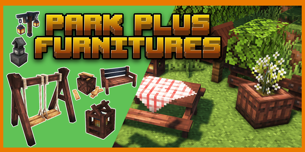 Minecraft Backyard Furniture