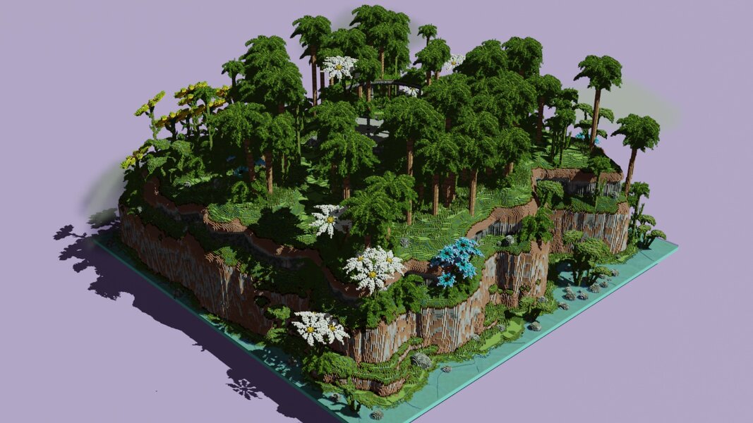 Flowers Lobby Build | BuiltByBit
