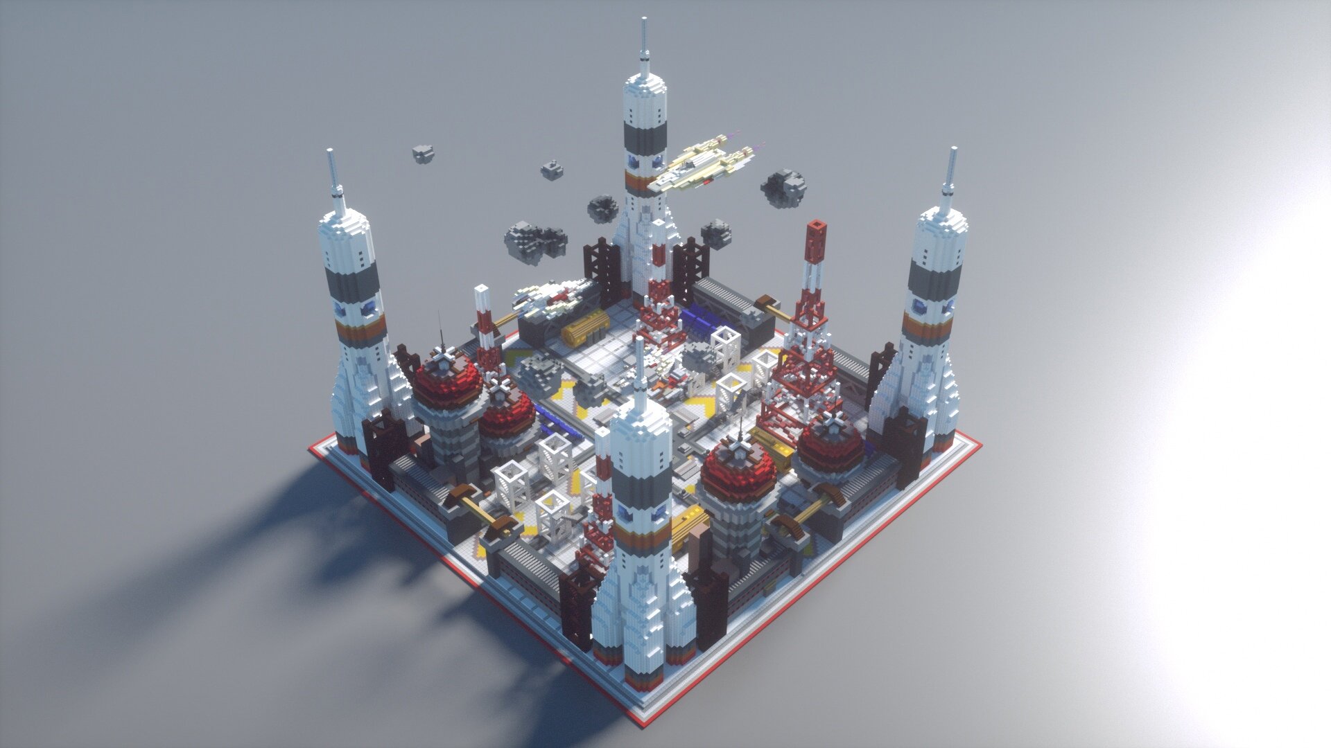 SpacePort - Factions Spawn | BuiltByBit (MC-Market)