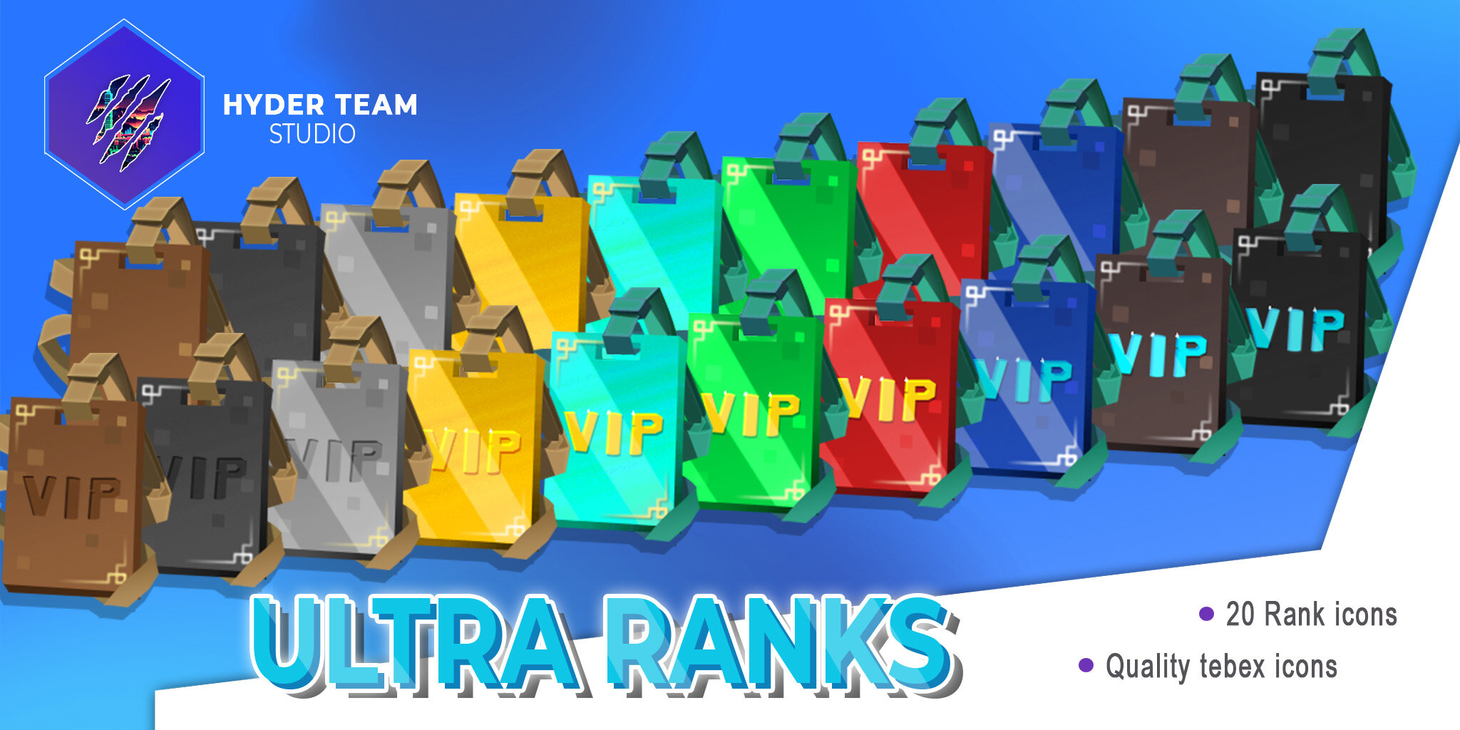 Ultra Ranks | Premium icons | BuiltByBit