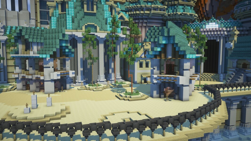 Lobby - Aquatic Temple - |200x200| | BuiltByBit (MC-Market)