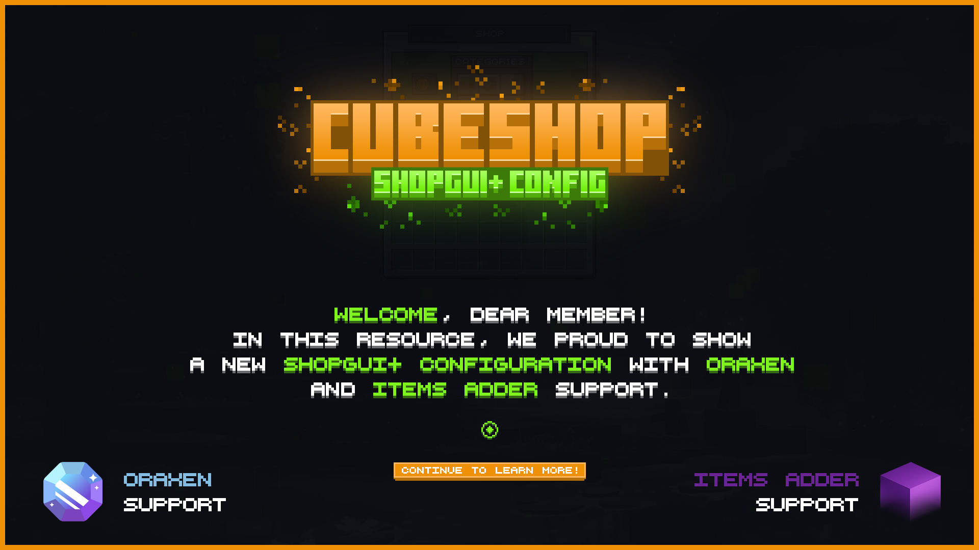 ShopGUIPlus UI - ItemsAdder & Oraxen | BuiltByBit