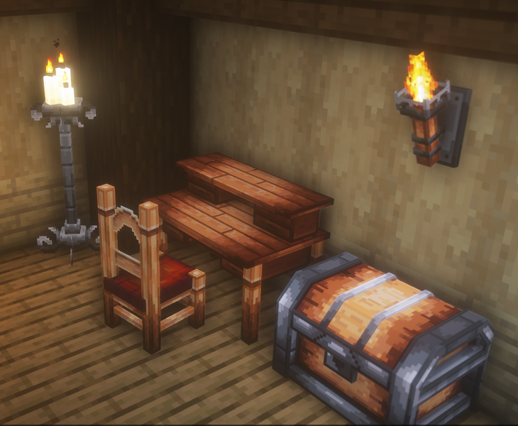 Medieval Furnitures Plus Vol 1 | BuiltByBit
