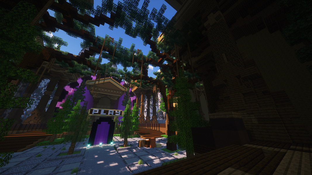 Darkwood Temple Hub | BuiltByBit