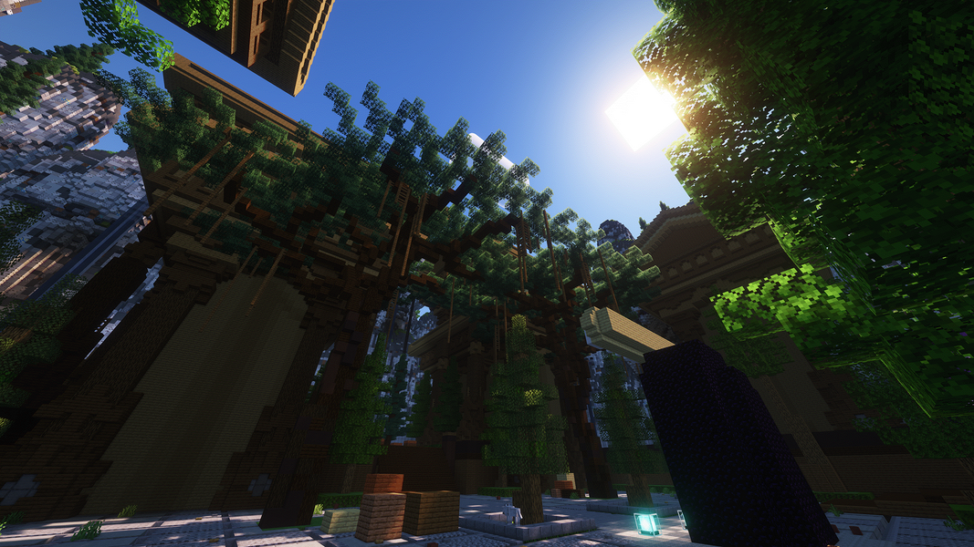 Darkwood Temple Hub | BuiltByBit