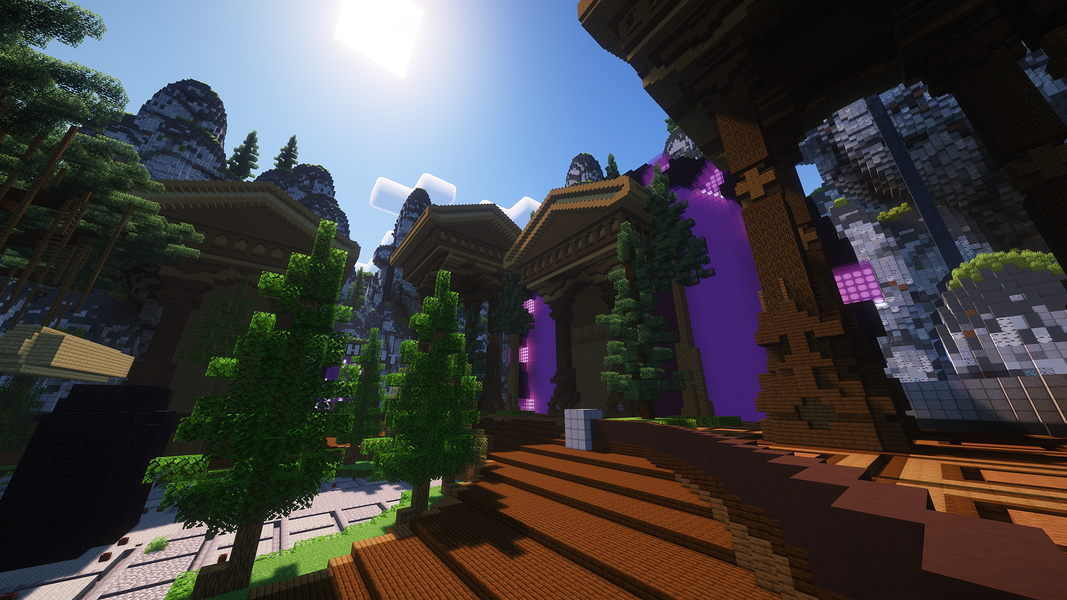 Darkwood Temple Hub | BuiltByBit