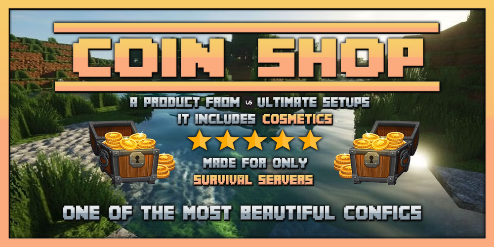 Coin Shop | Deluxe Menus Config | BuiltByBit (MC-Market)