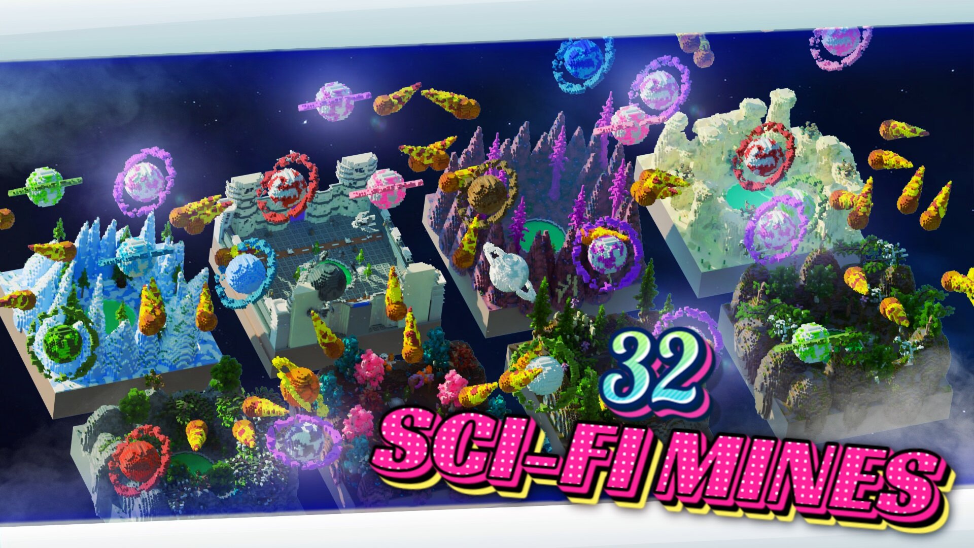 32 Sci-Fi Prison Mines | BuiltByBit (MC-Market)