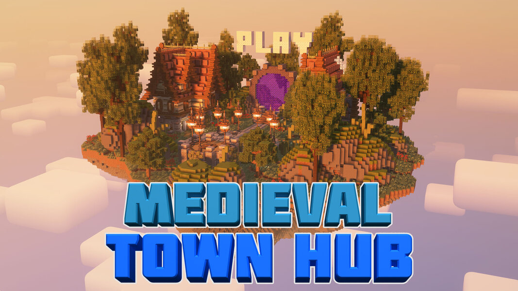Medieval Town Hub - 125x125 | BuiltByBit