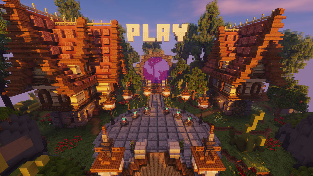 Medieval Town Hub - 125x125 | BuiltByBit