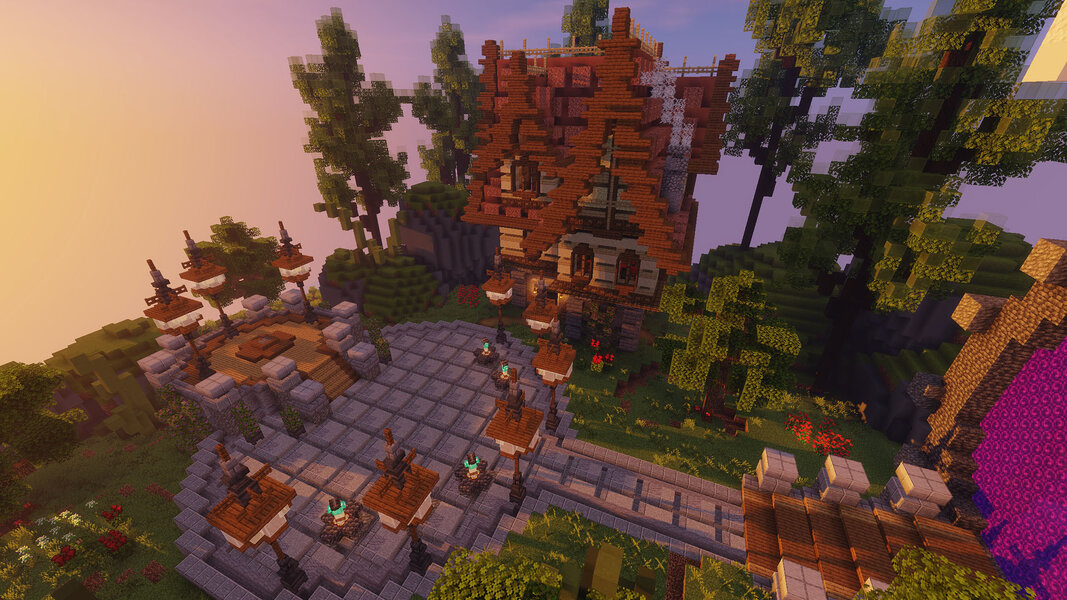 Medieval Town Hub - 125x125 | BuiltByBit