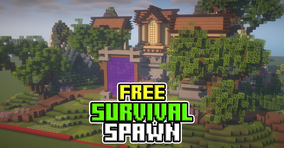 Free Survival Lobby/Spawn | 100x100 | BuiltByBit