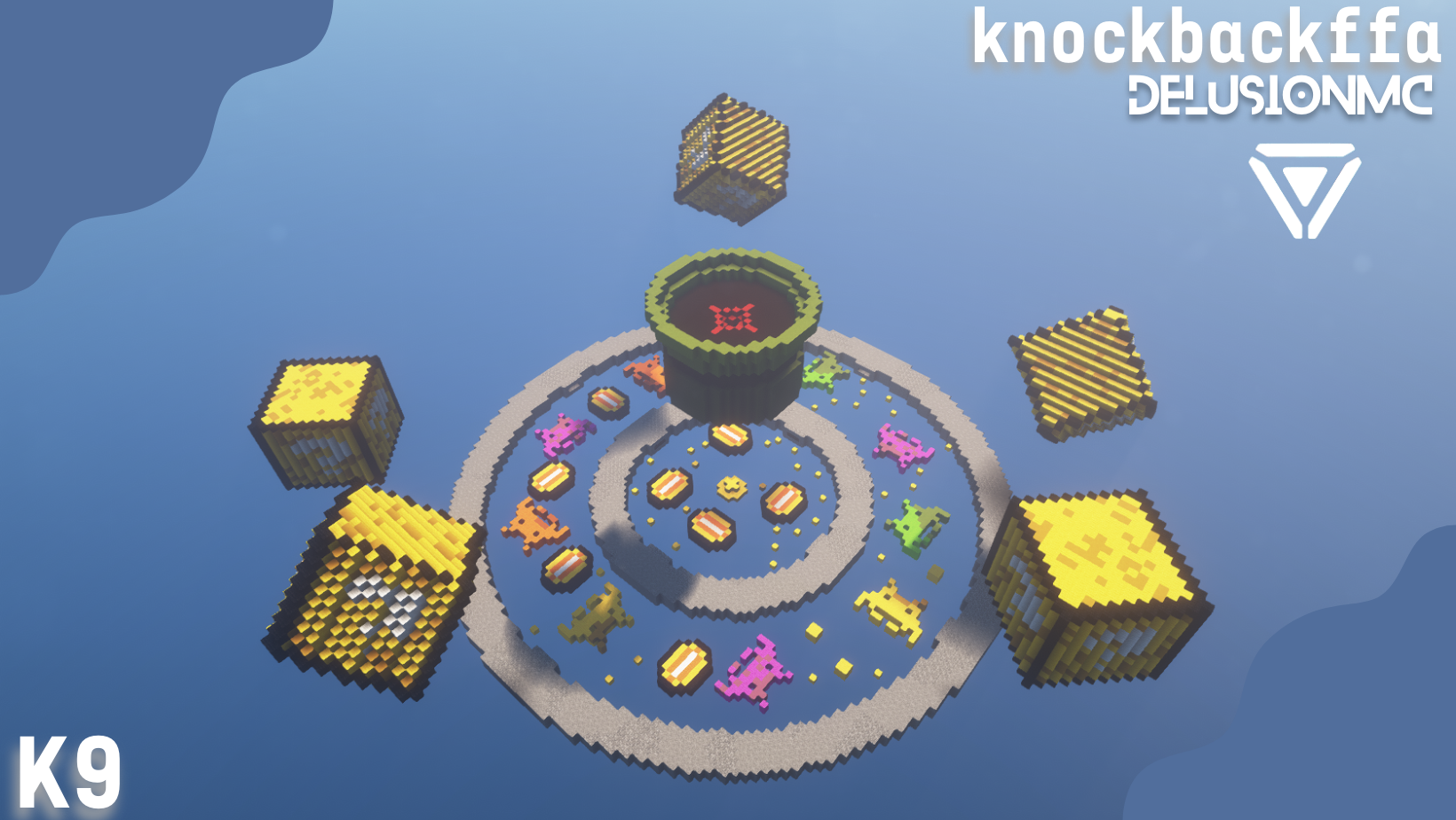 K9 | KnockBackFFA Map | 50x50 | BuiltByBit (MC-Market)
