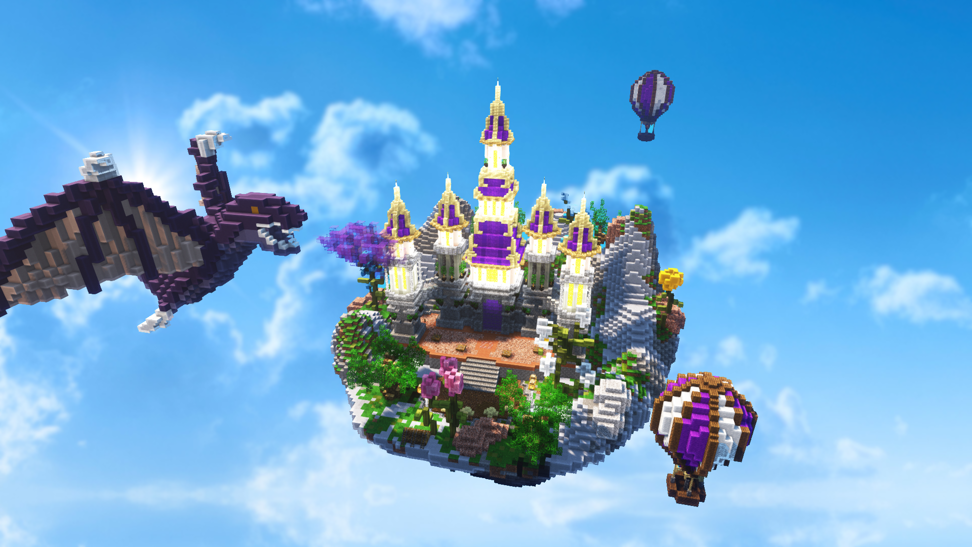 100x100 - Mini Sky Fantastic Spawn | BuiltByBit
