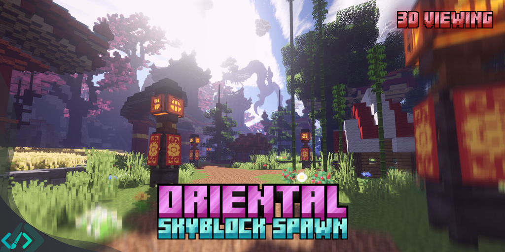 SKYBLOCK - Oriental Spawn Map 250x250 | BuiltByBit (MC-Market)