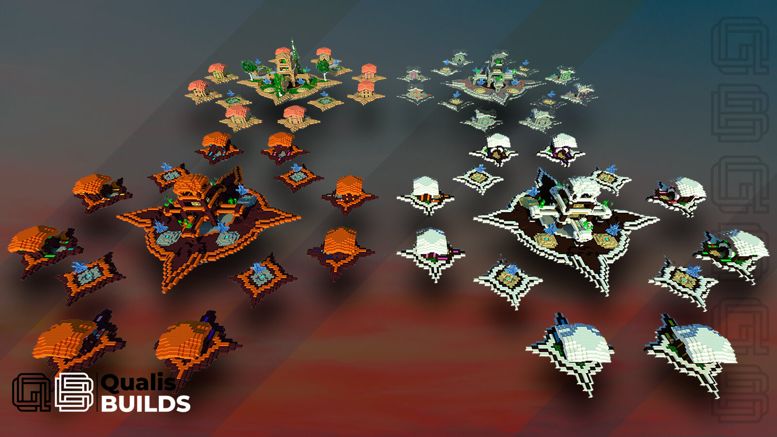 4 BedWars Maps | BedWars Pack | BuiltByBit (MC-Market)